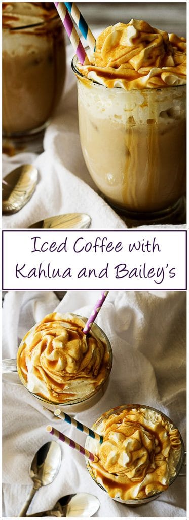 Iced Coffee with Kahlua and Bailey's | Berly's Kitchen