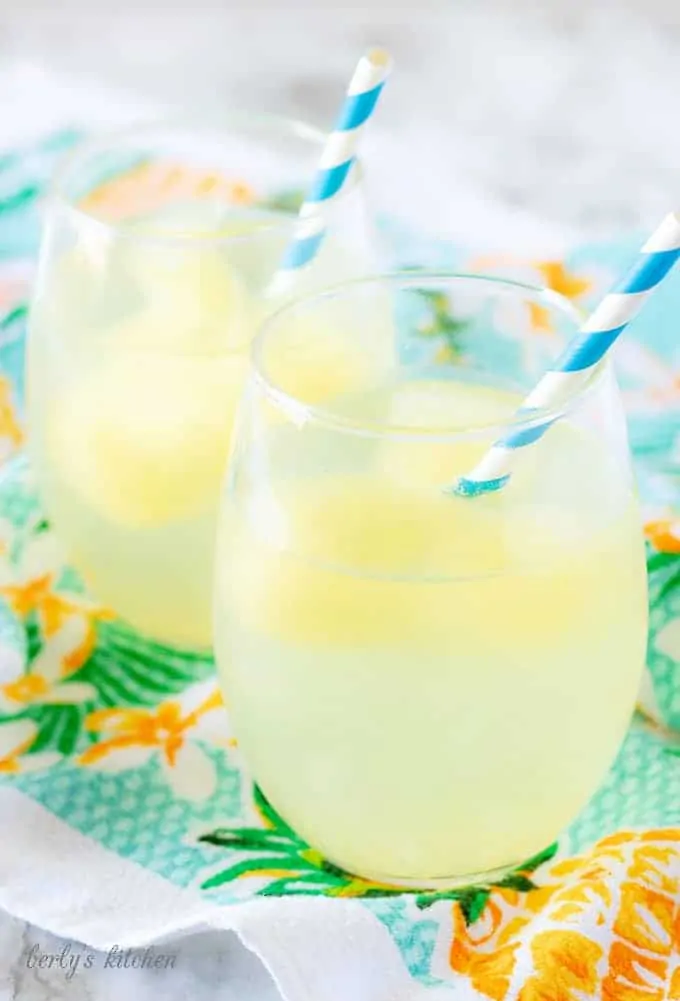 Tropical Cocktail Booze Cubes
