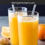 Fizzy Bubbly Orange Drink | Berly's Kitchen