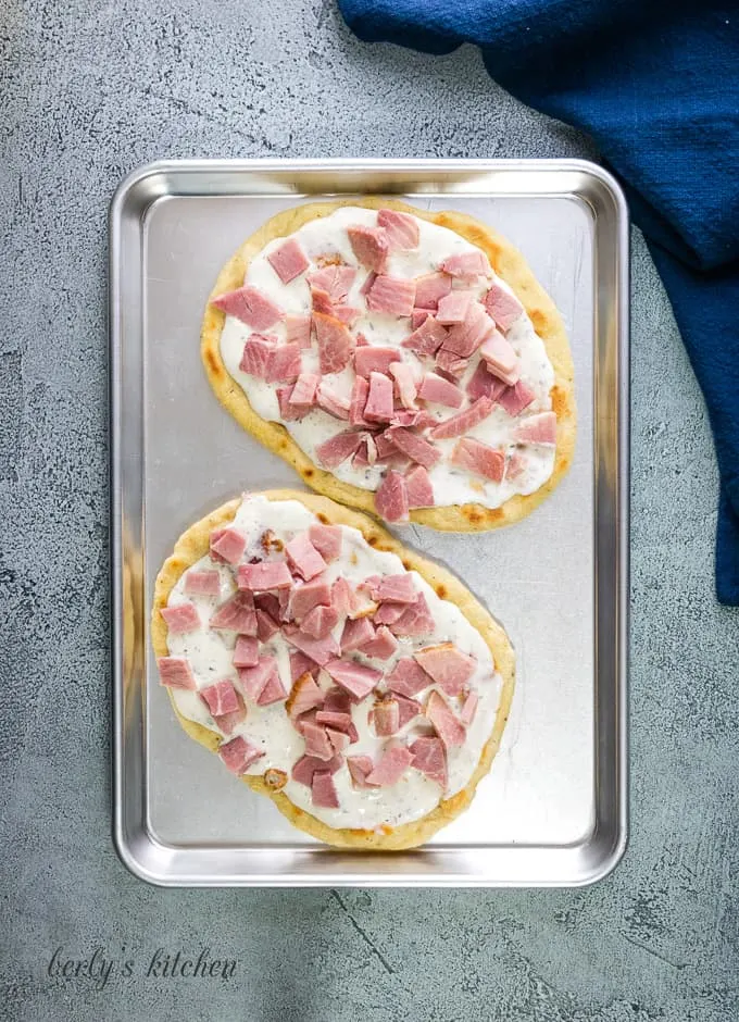 Ham Flatbread Recipe