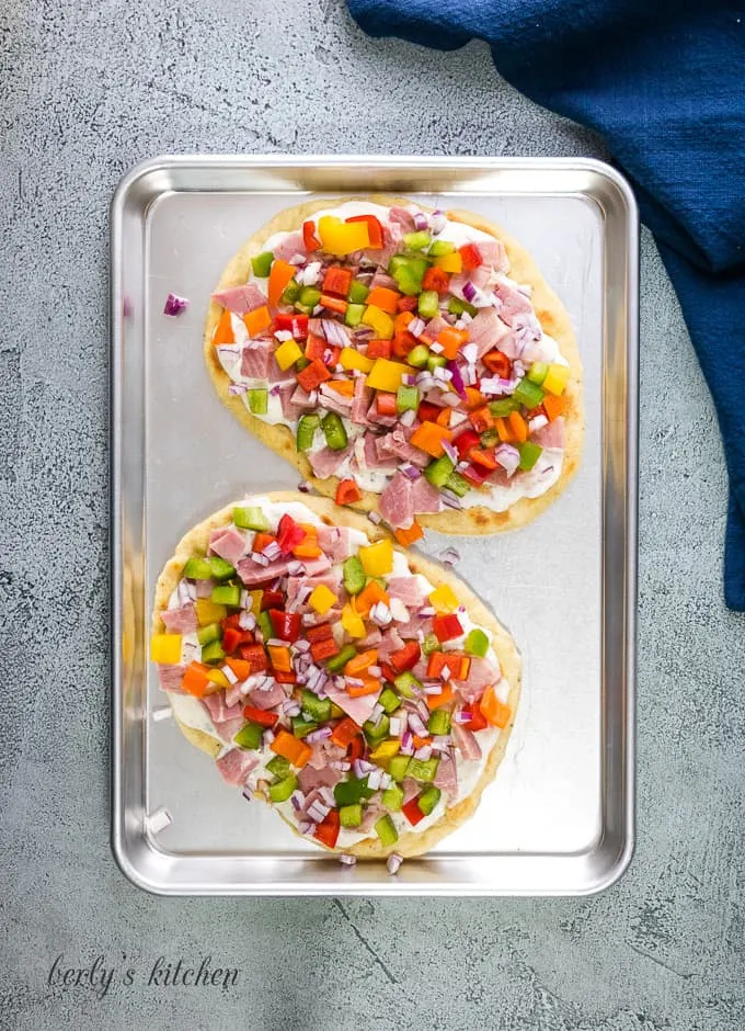 Ham Flatbread Recipe