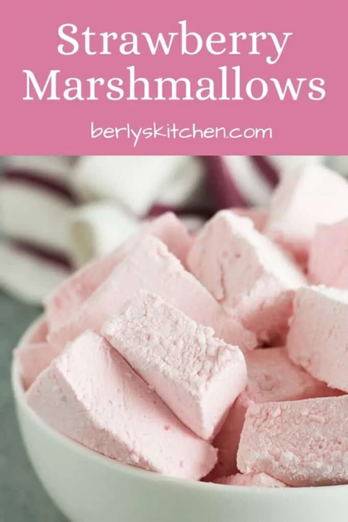 Homemade Strawberry Marshmallows Recipe