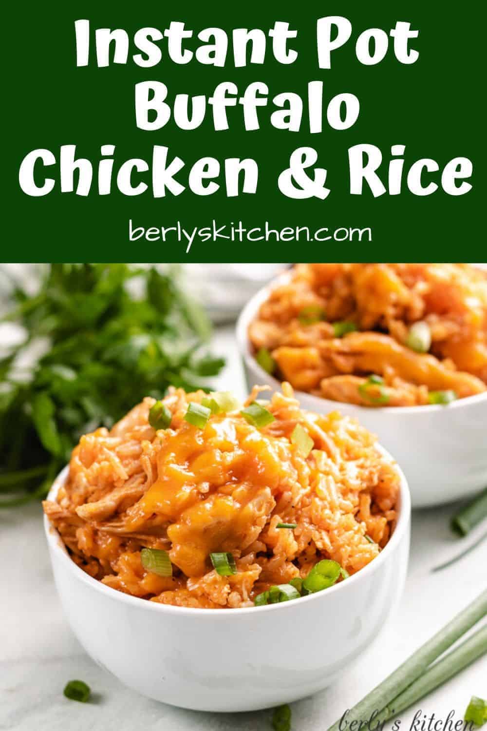 Instant Pot Buffalo Chicken And Rice