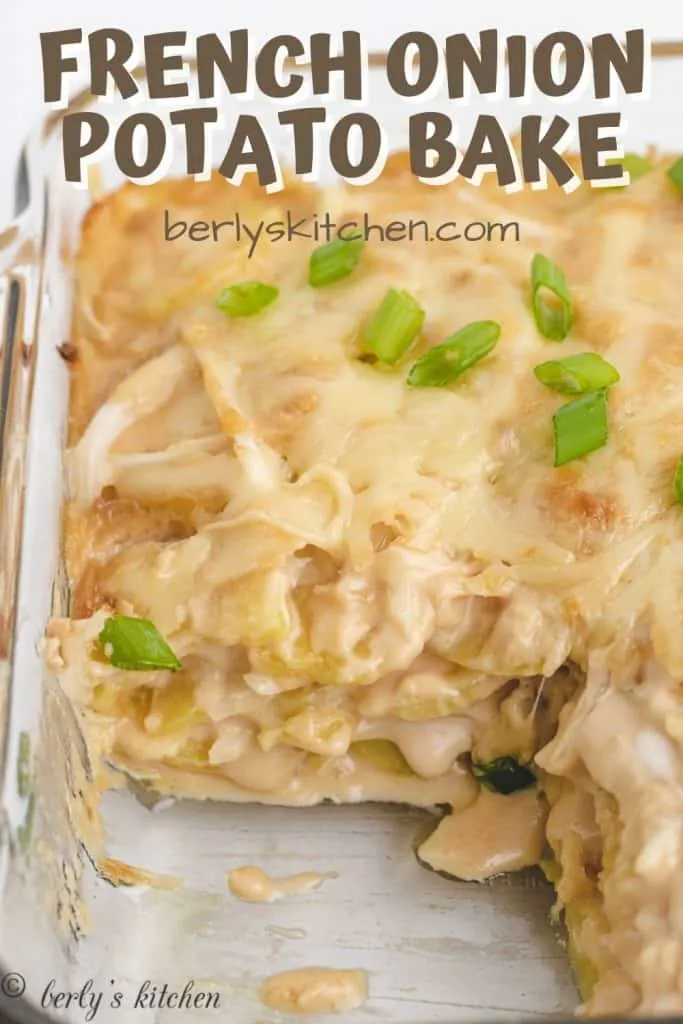 French Onion Potato Bake