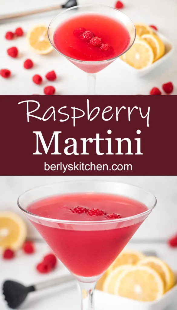 Easy Raspberry Martini