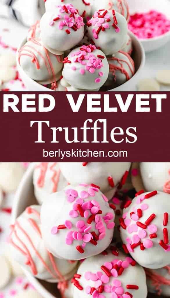 Red Velvet Truffles (Cake Balls)