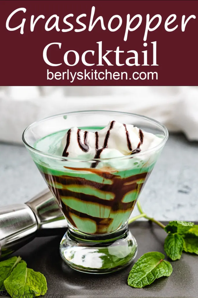 Easy Grasshopper Cocktail