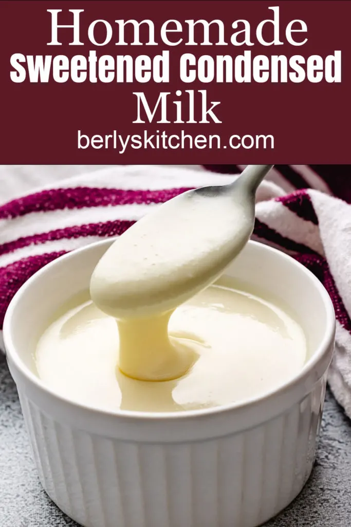 Homemade Sweetened Condensed Milk