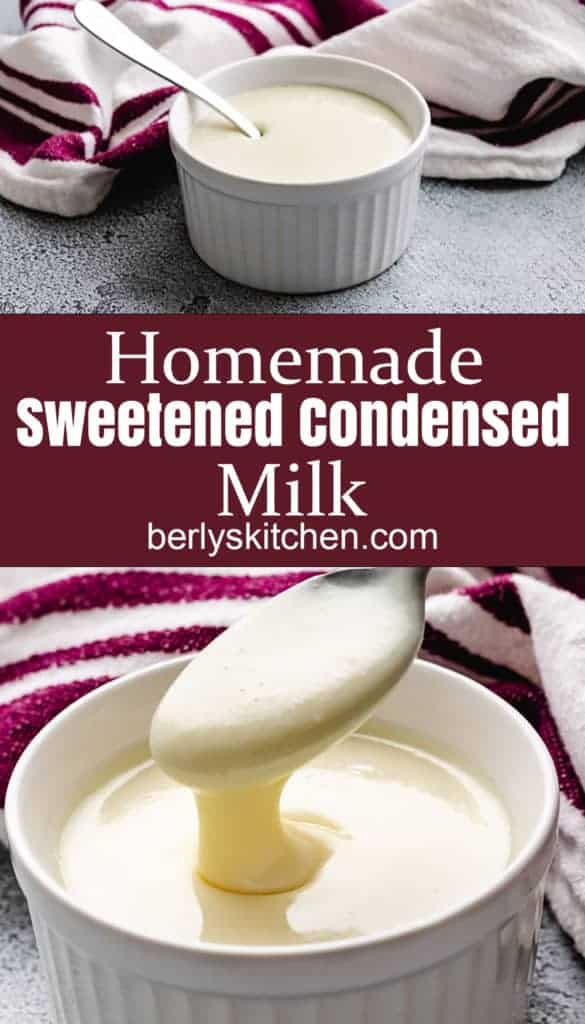 Homemade Sweetened Condensed Milk