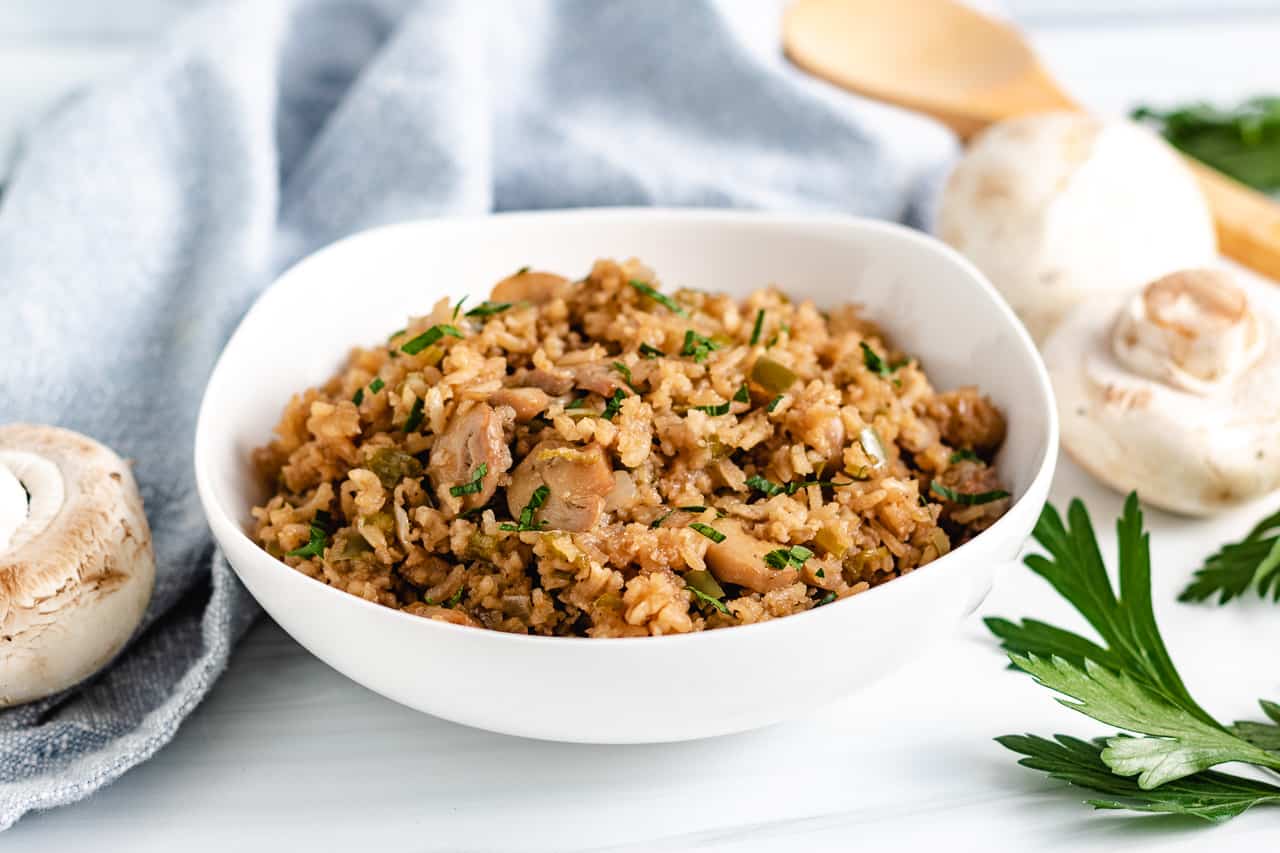 Mushroom Rice | Berly's Kitchen
