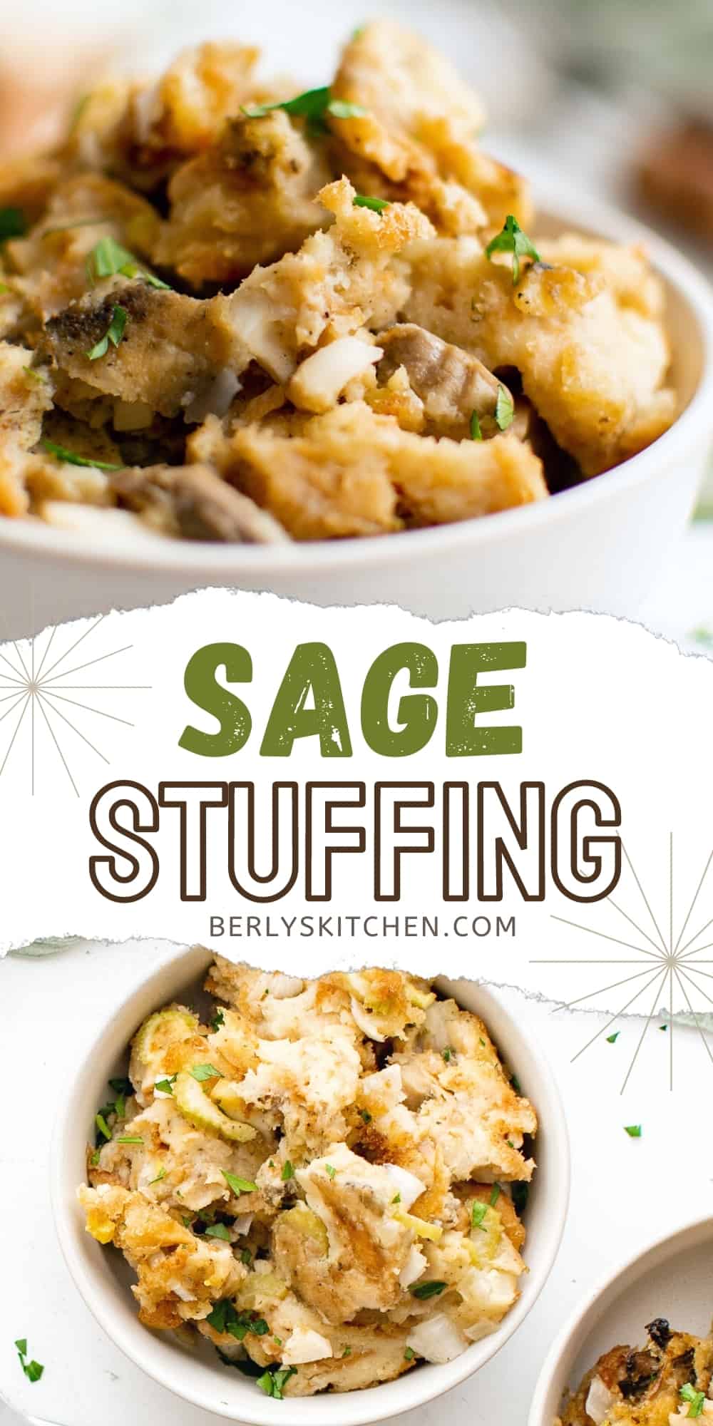 Easy Sage Stuffing (Thanksgiving Dressing Recipe)