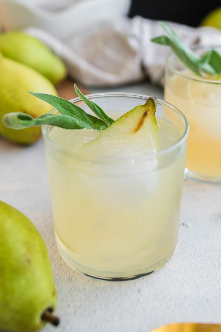 Ginger Pear Cocktail