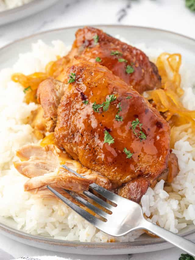 Crockpot Apricot Chicken Berlys Kitchen