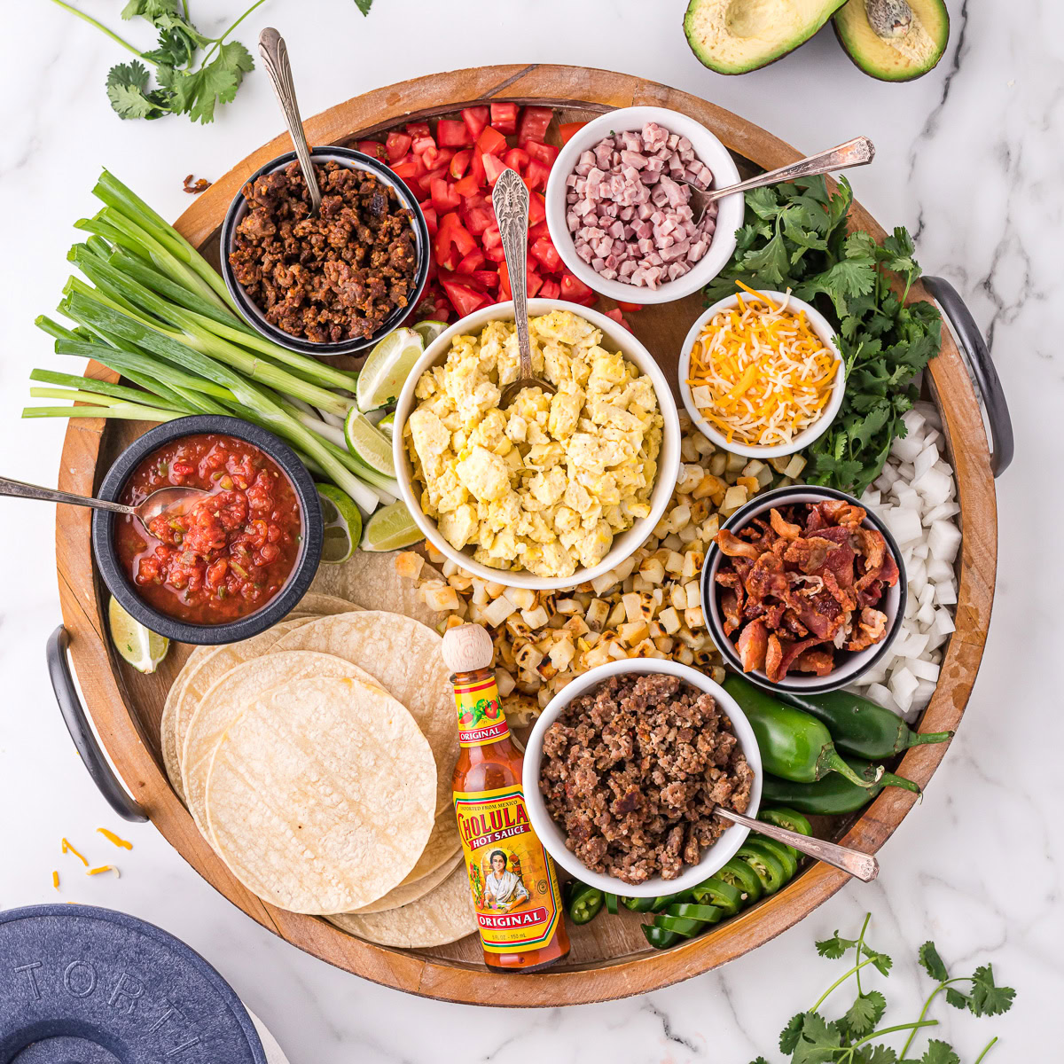 Breakfast Taco Board