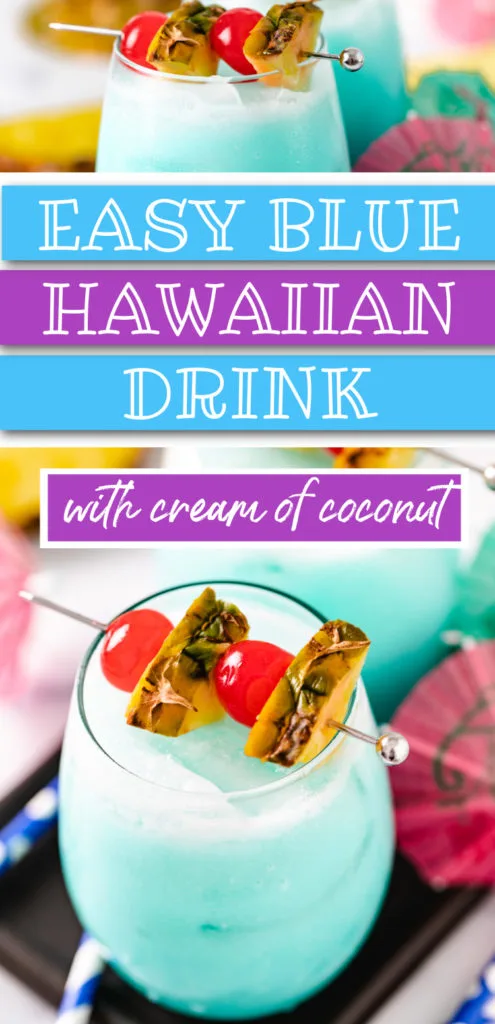 Blue Hawaiian Drink