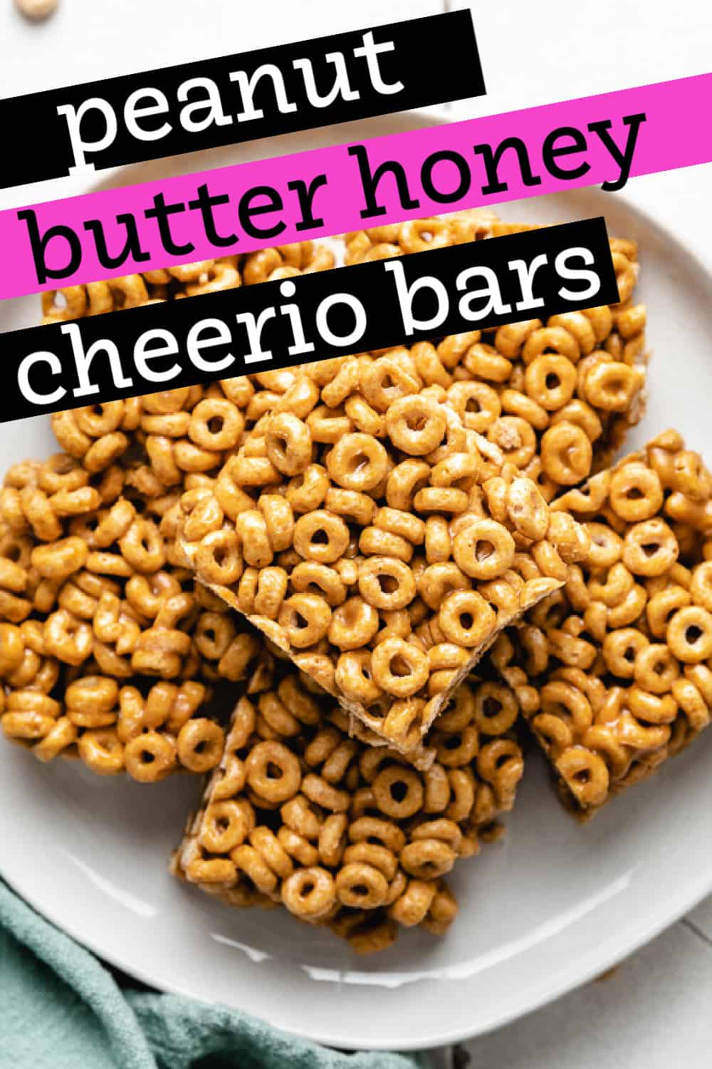 Peanut Butter Cheerio Bars
