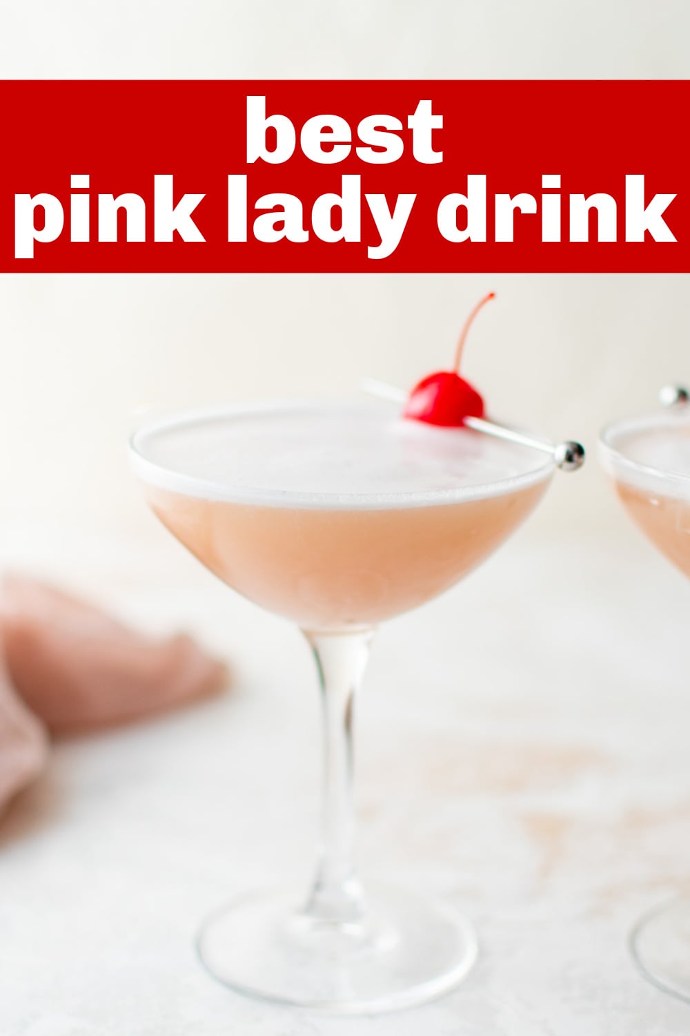 How to Make a Pink Lady Cocktail