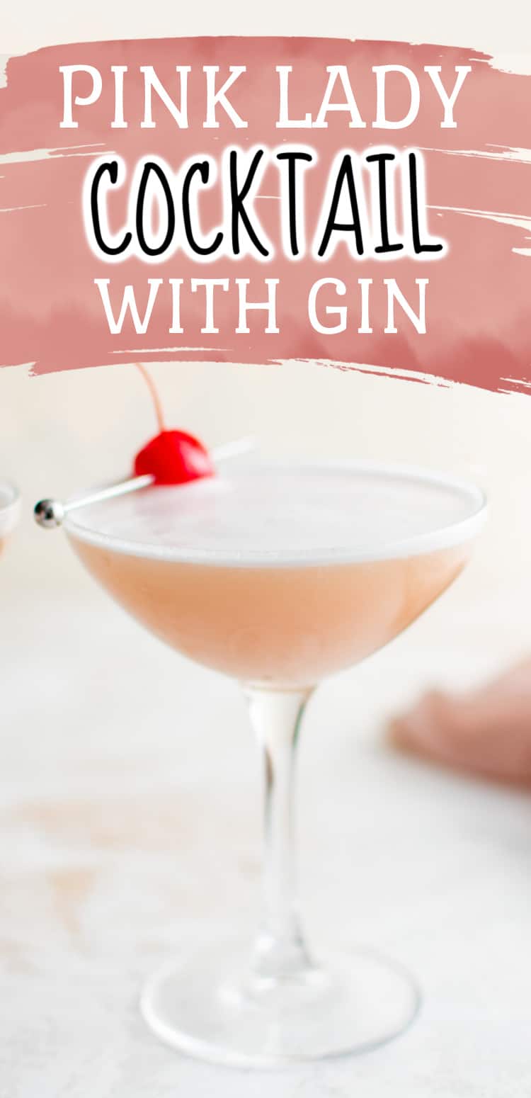 How to Make a Pink Lady Cocktail