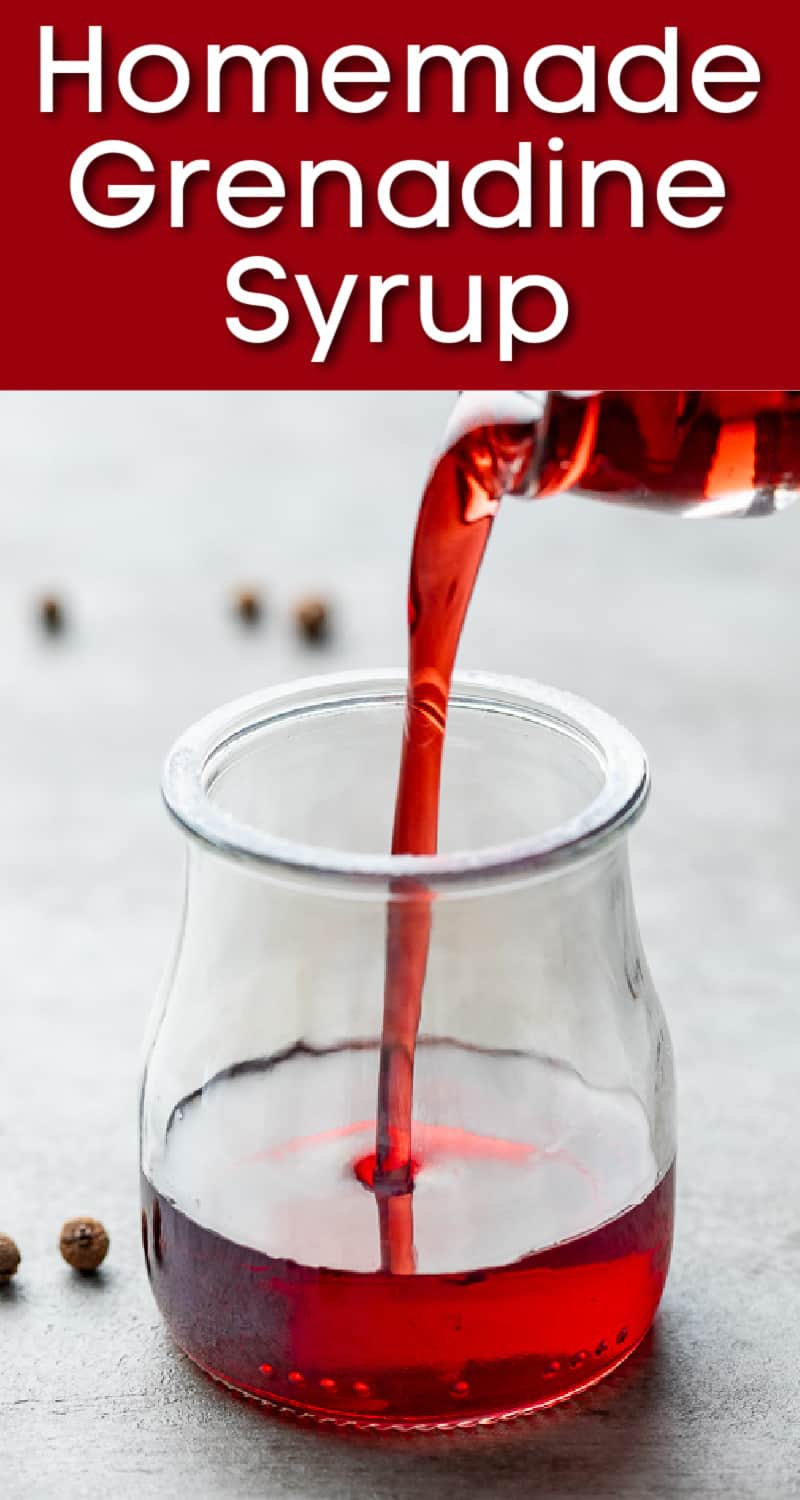 Homemade Grenadine Syrup Recipe