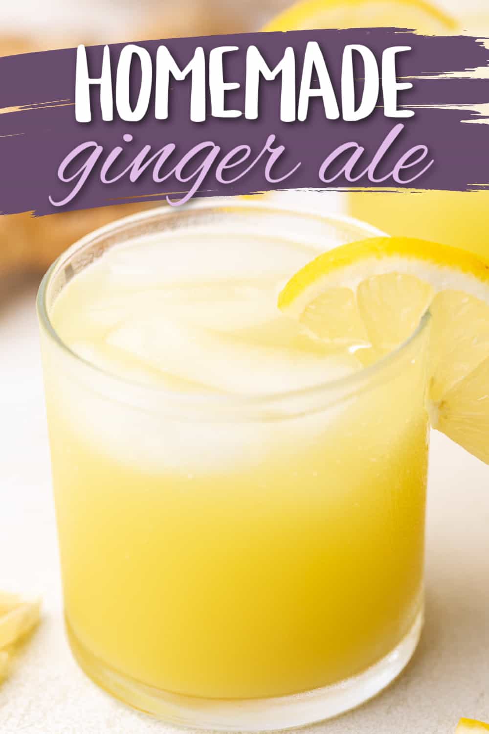 Homemade Ginger Ale Recipe