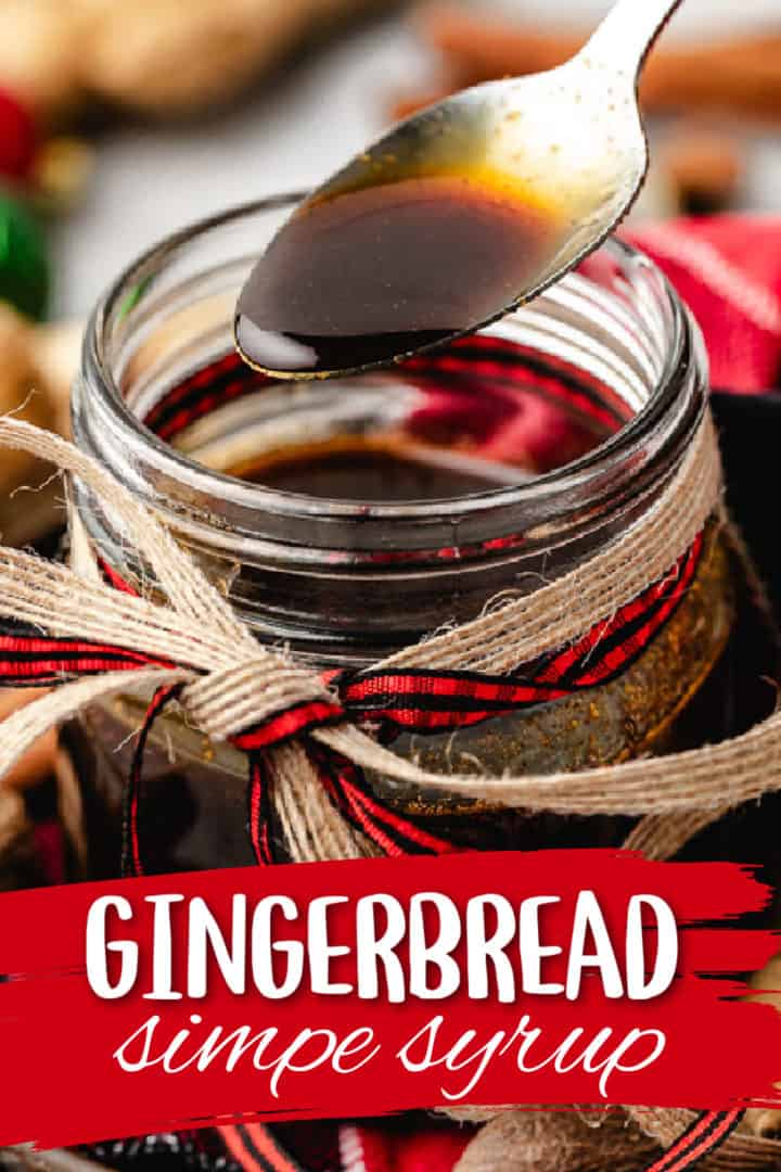 Gingerbread Simple Syrup