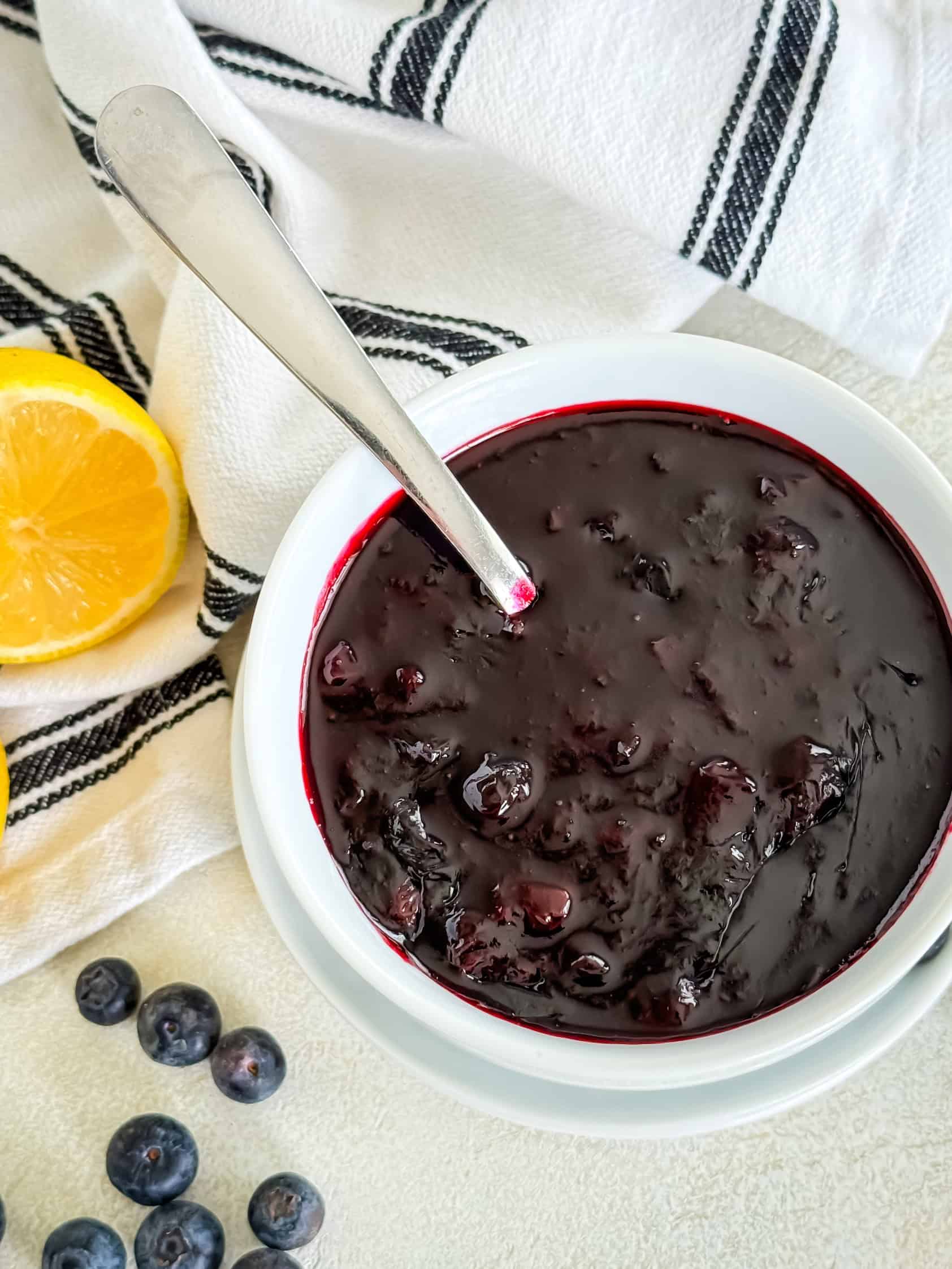 Homemade Blueberry Compote Recipe
