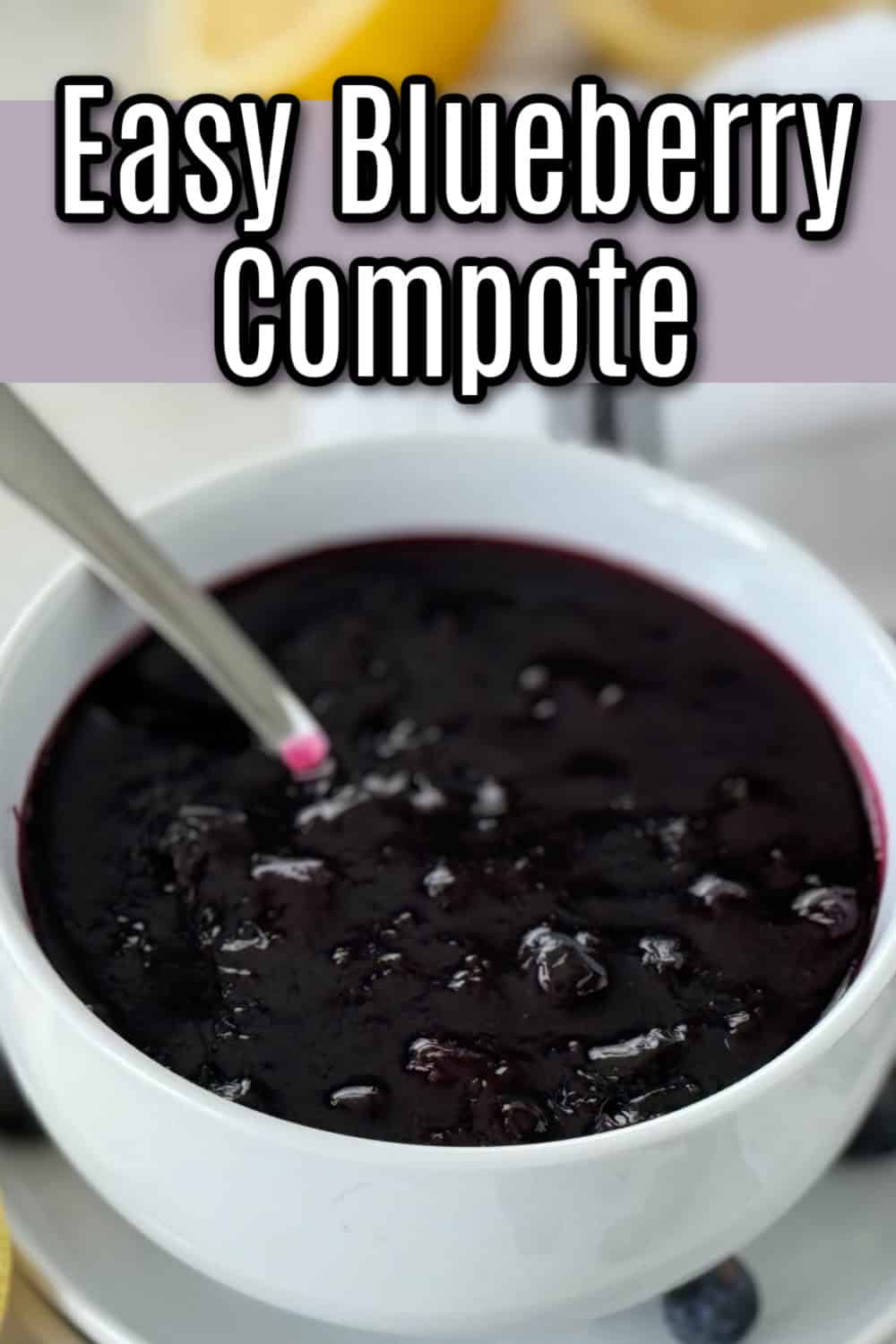 Homemade Blueberry Compote Recipe