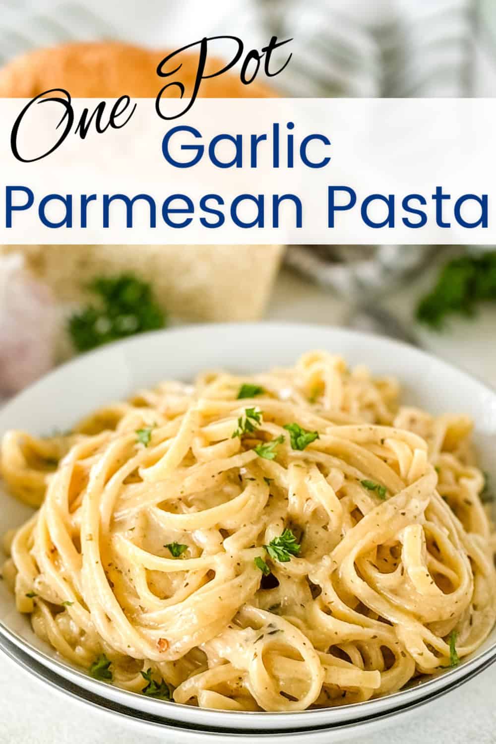 One Pot Garlic Parmesan Pasta one-pot-garlic-parmesan-pasta
