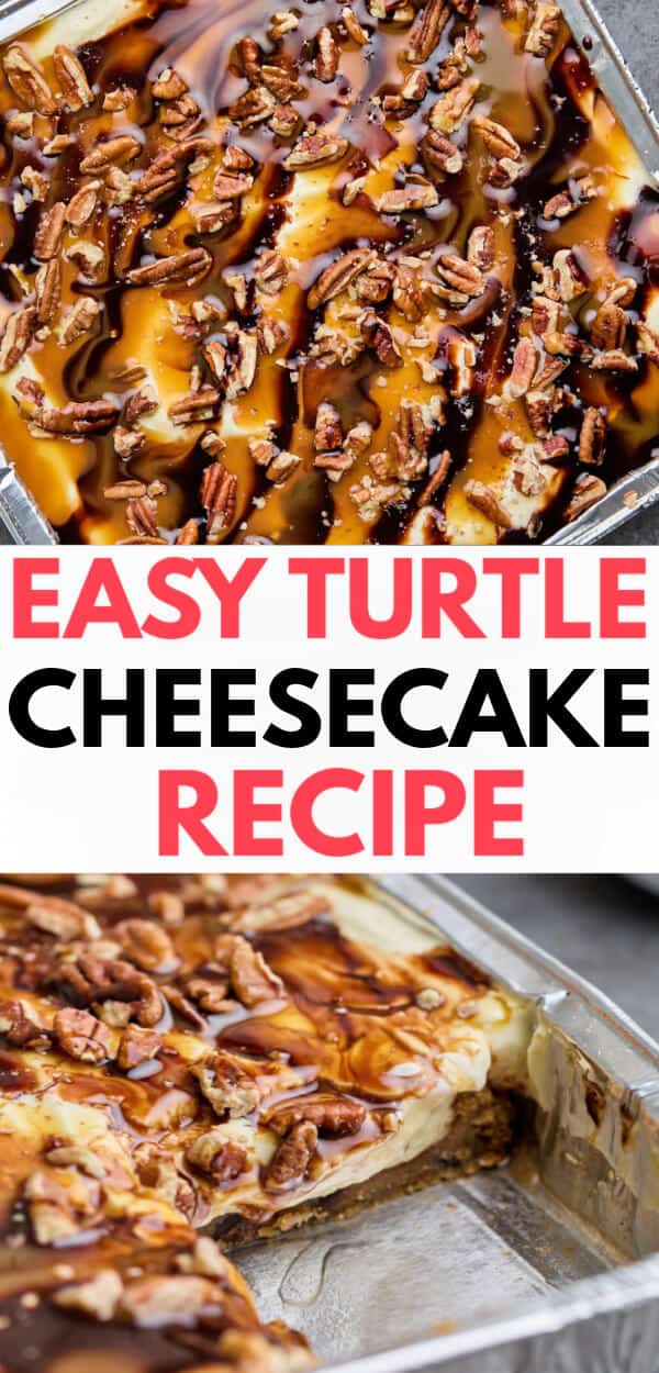 Turtle Cheesecake With Cookie Crust
