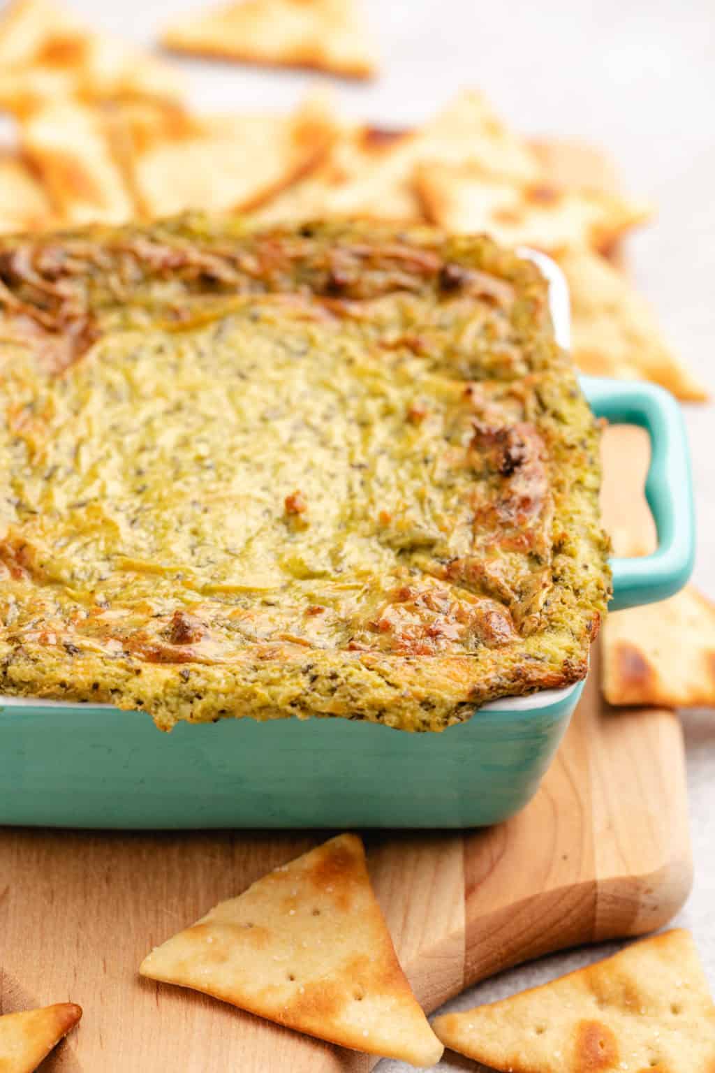 Hot Pesto Dip