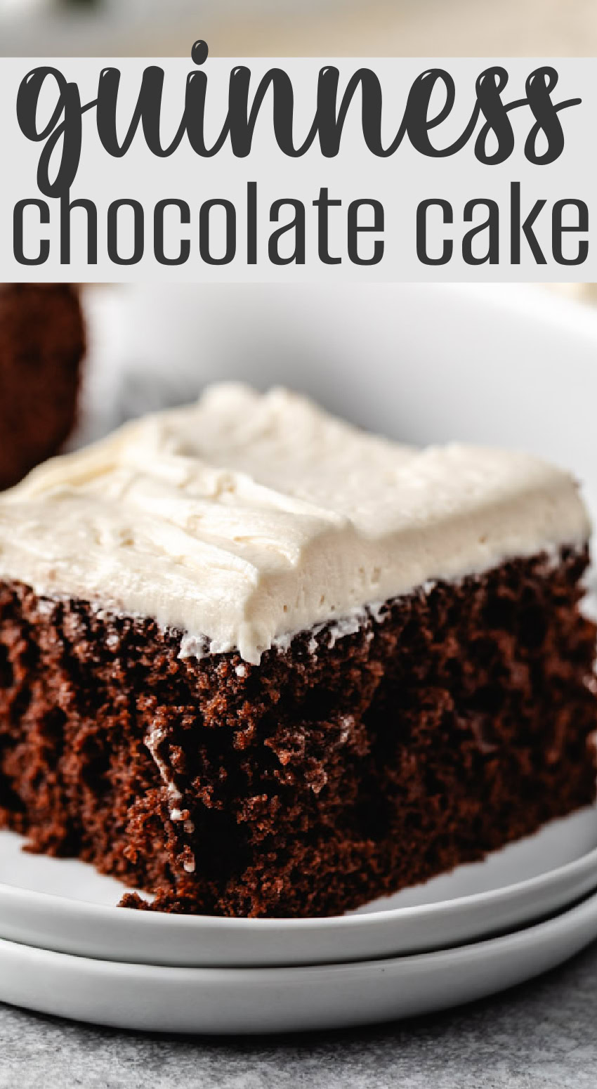 Guinness Chocolate Cake With Baileys Frosting