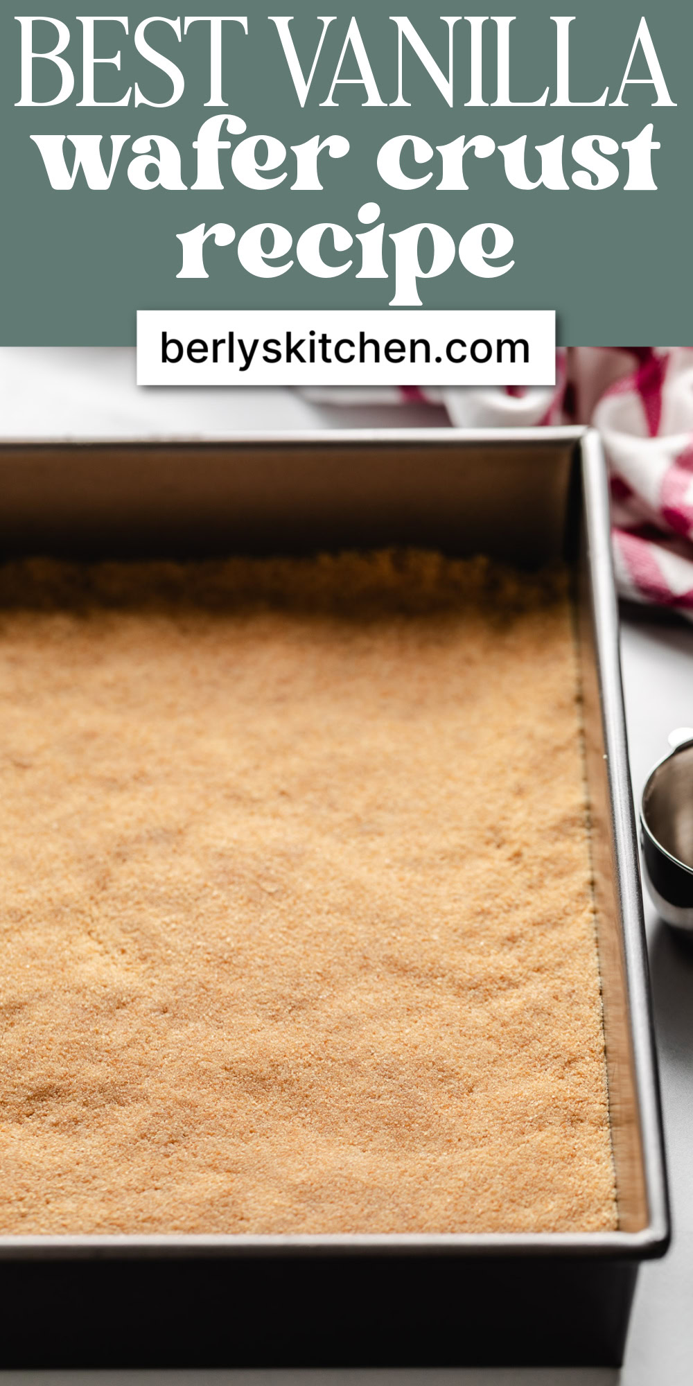 Vanilla Wafer Crust (For A 9x13-Inch Pan)