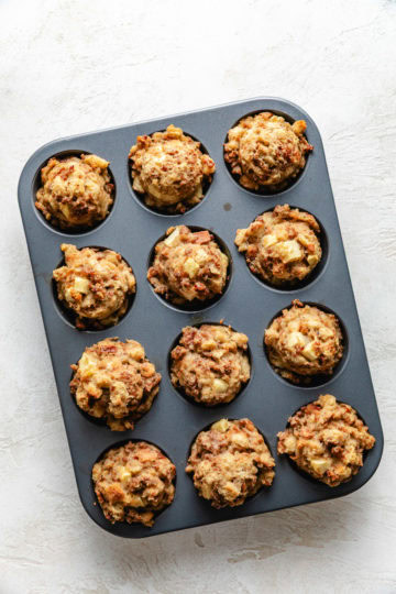 Stuffing Muffins - Easy Thanksgiving Recipe