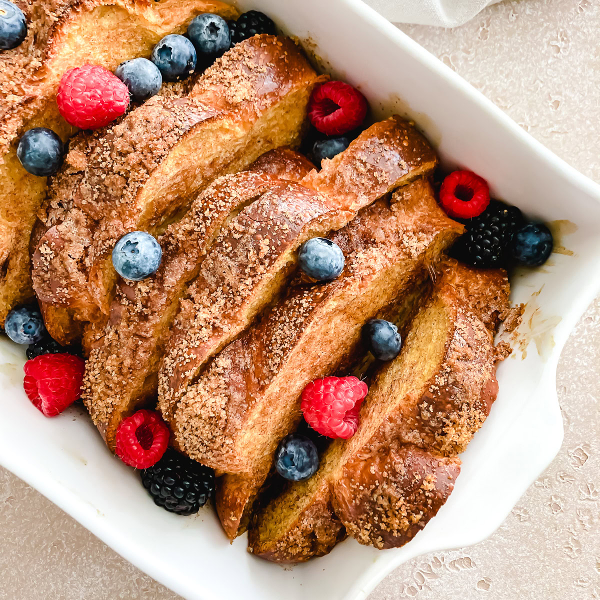 Fluffy Baked French Toast (No Stovetop Needed!)